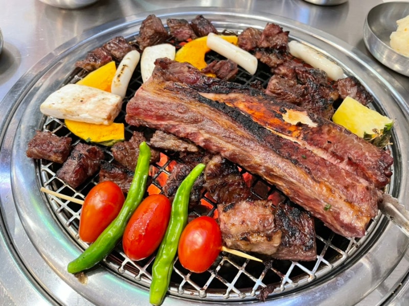 경주 황리단길 고기집 큰기와 큼직한 수원왕갈비 맛집 네이버 블로그