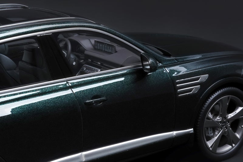 제네시스 GV80 1:18 레진 모형 발매 : 네이버 블로그