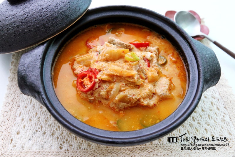 콩비지찌개 김치콩비지찌개 돼지고기 비지찌개 비지요리 만드는법 네이버 블로그