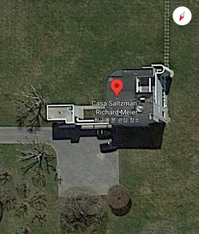 리차드 마이어의 솔츠만 하우스. saltzman house, east hampton, new york, richard meier ...