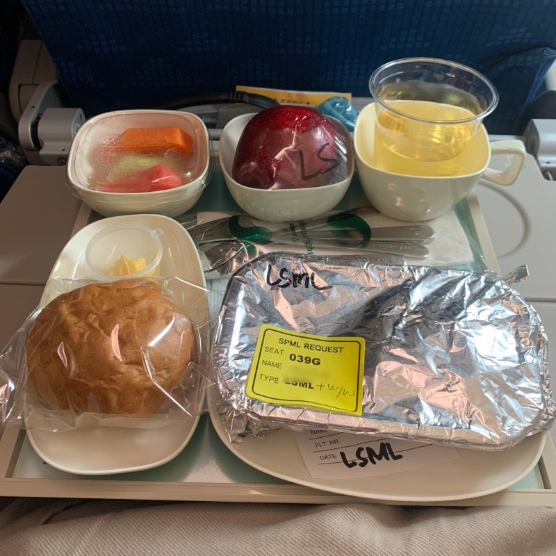 대한항공 특별 기내식 글루텐제한식 저염식 과일식 일반식 비교 발리 직항 Ke629 Ke630 스테이크 네이버 블로그