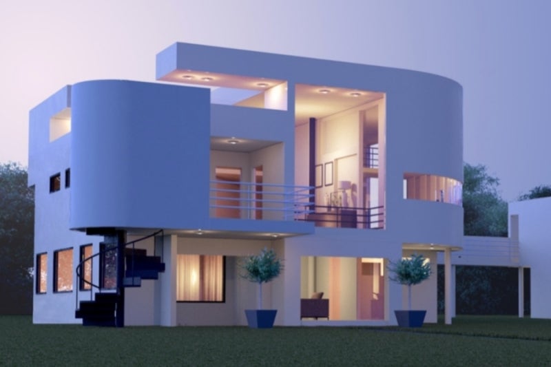 리차드 마이어의 솔츠만 하우스. saltzman house, east hampton, new york, richard meier ...