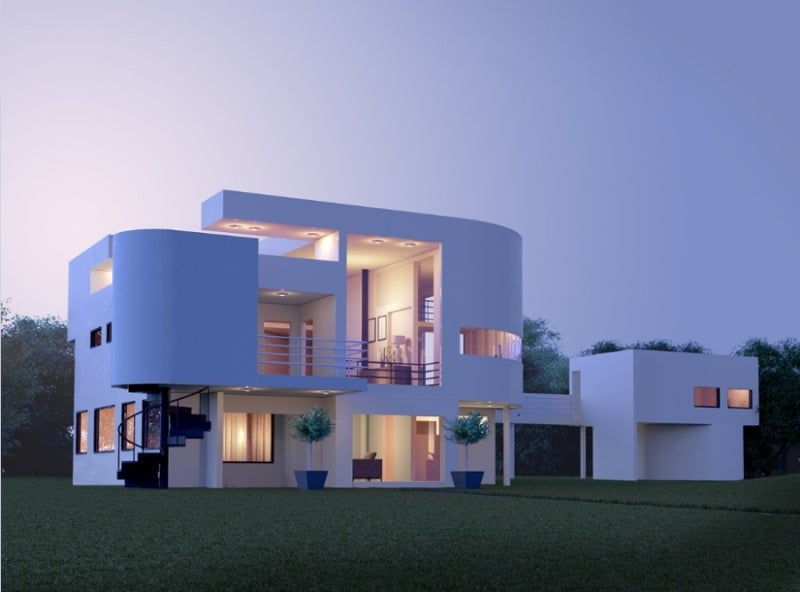 리차드 마이어의 솔츠만 하우스. saltzman house, east hampton, new york, richard meier ...
