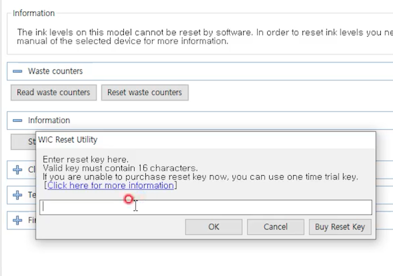 WIC Reset Utility 프로그램으로 패드리셋 가능한지 확인하는 방법 : 네이버 블로그