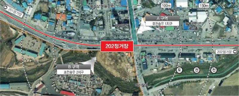 국토교통부 옥정~포천 광역철도 전략환경영향평가 기본계획 승인에 따른 정거장역사 위치와 노선 대안 검토 내용 네이버 블로그
