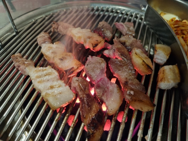 안산 사리역 맛집 상록회관연탄구이 분위기좋은 본오동고기집 내돈내산 네이버 블로그