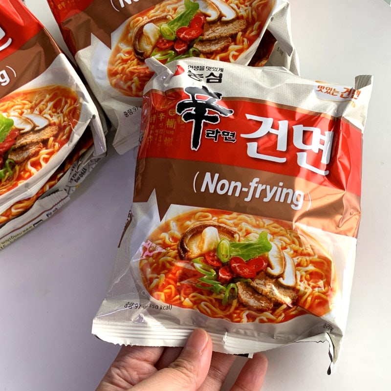 신라면 건면 칼로리 영양성분 나트륨함량 소개드립니다 네이버 블로그