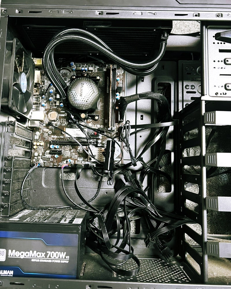 CPU쿨러추천 수랭쿨러는 가성비 좋은 잘만 Alpha24(알파24) : 네이버 블로그