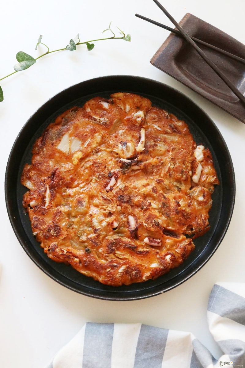 오징어김치전 백종원 김치전 바삭하게 만드는법 김치부침개 김치전 반죽 레시피 네이버 블로그