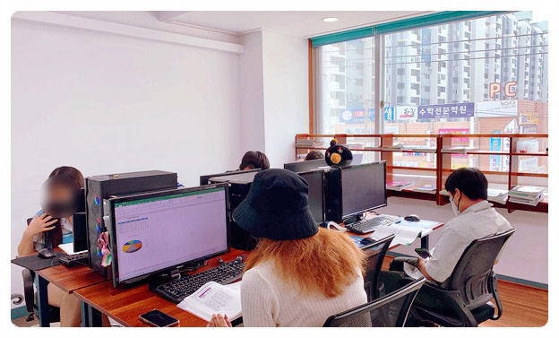 군산컴퓨터학원 방문후기 일러스트 포토샵 Gtq 자격증 따러왔어요 네이버 블로그