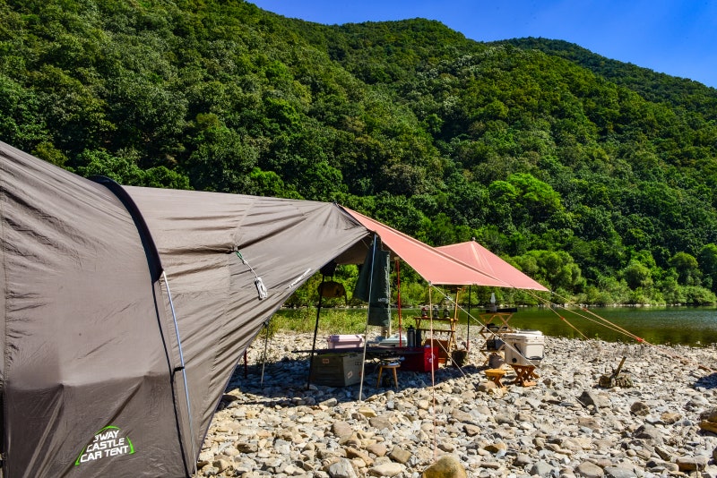 충북 괴산 무료 노지 차박 캠핑장 달천계곡 2박 3일 충청도 가을 캠핑 노을 맛집 차박지 장소 추천 네이버 블로그