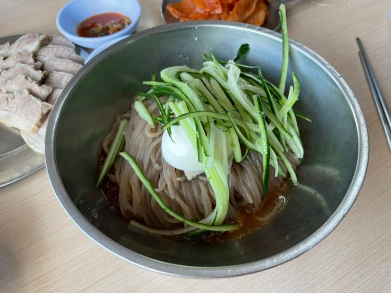 양평 옥천냉면 맛집 황해식당 본점 4대째 이어온 냉면과 완자 편육 네이버 블로그