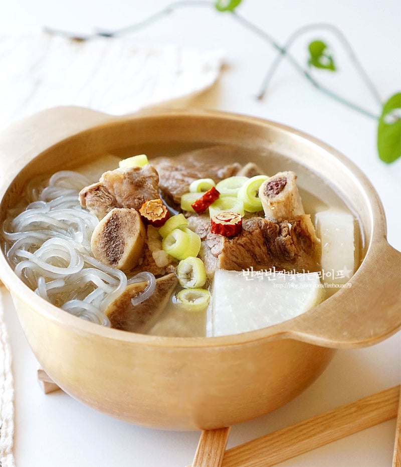 백종원 소갈비탕 끓이는법 한우 갈비탕 만드는법 레시피 네이버 블로그