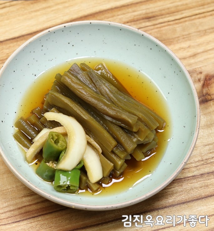 아삭한 식감이 좋은 궁채장아찌 만드는법궁채장아찌만들기김진옥요리가좋다궁채요리 네이버 블로그