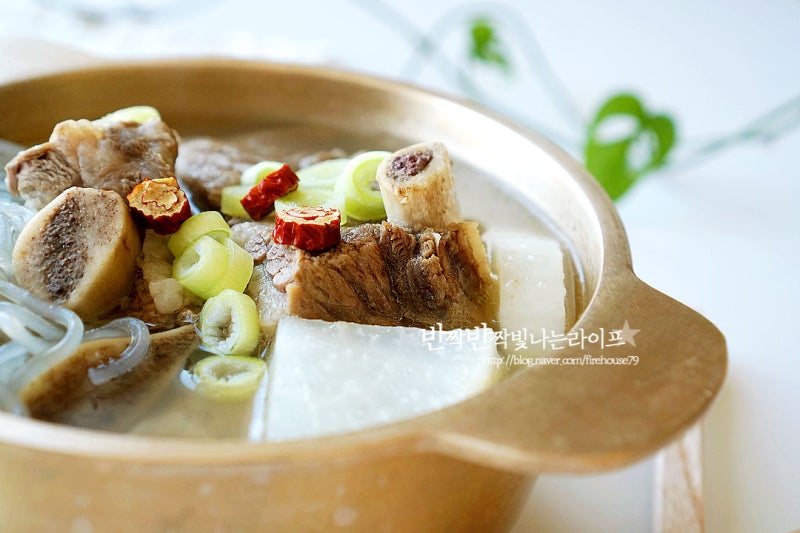 백종원 소갈비탕 끓이는법 한우 갈비탕 만드는법 레시피 네이버 블로그