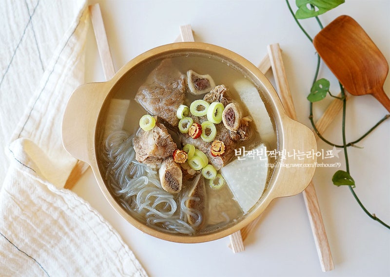 백종원 소갈비탕 끓이는법 한우 갈비탕 만드는법 레시피 네이버 블로그