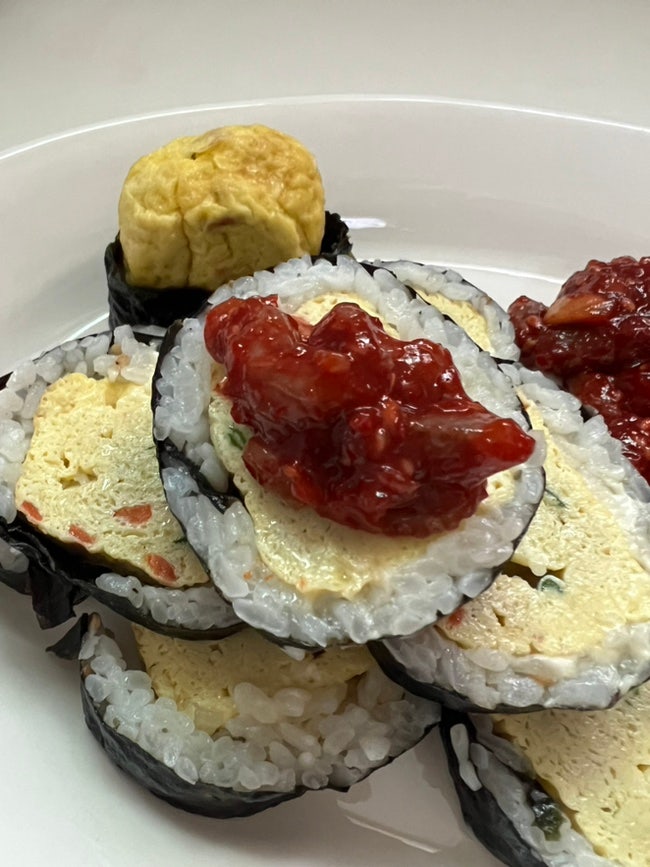 부산 부전시장 생생김밥 계란찜이 통째로 들어간 계란김밥 후기 네이버 블로그