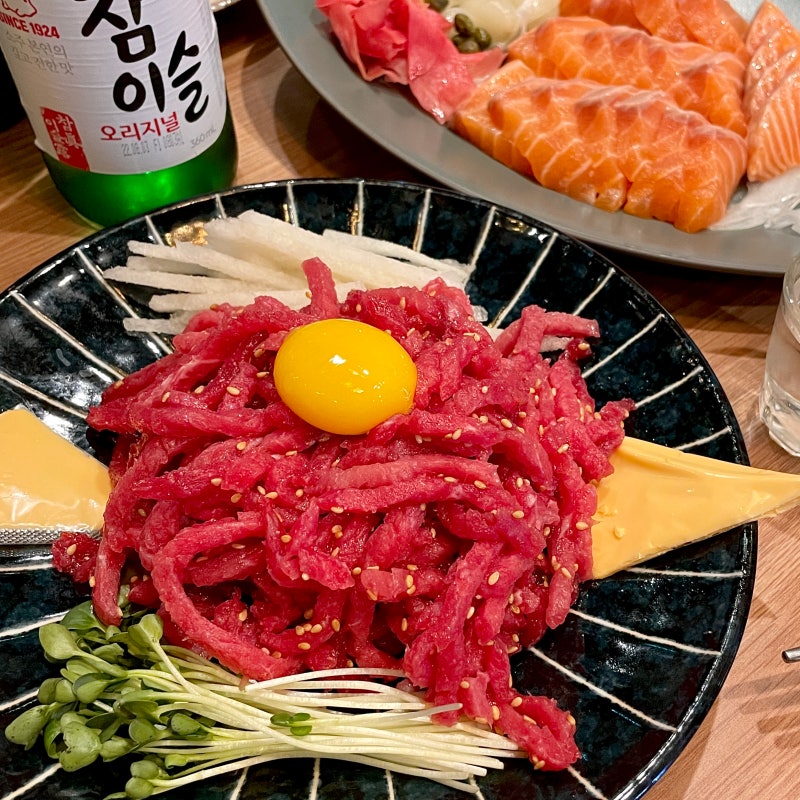 육회바른연어 화곡메가박스점 💫 육회연어 무한리필 네이버 블로그