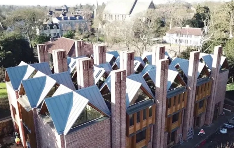 riba sterling prize 2022 goes to 마그달린 칼리지 도서관, new library at magdalene ...