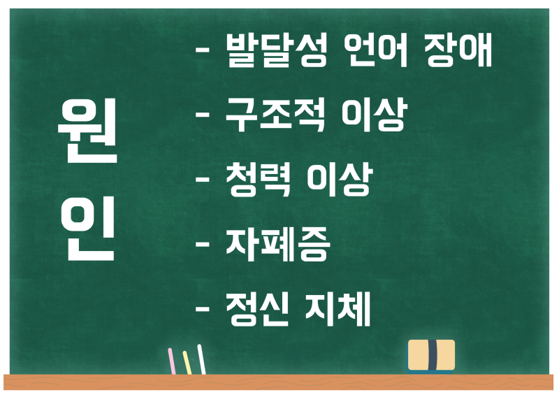 언어발달 장애 언어발달 지연 원인 자폐증 발달성 언어 장애 등 5가지 네이버 블로그