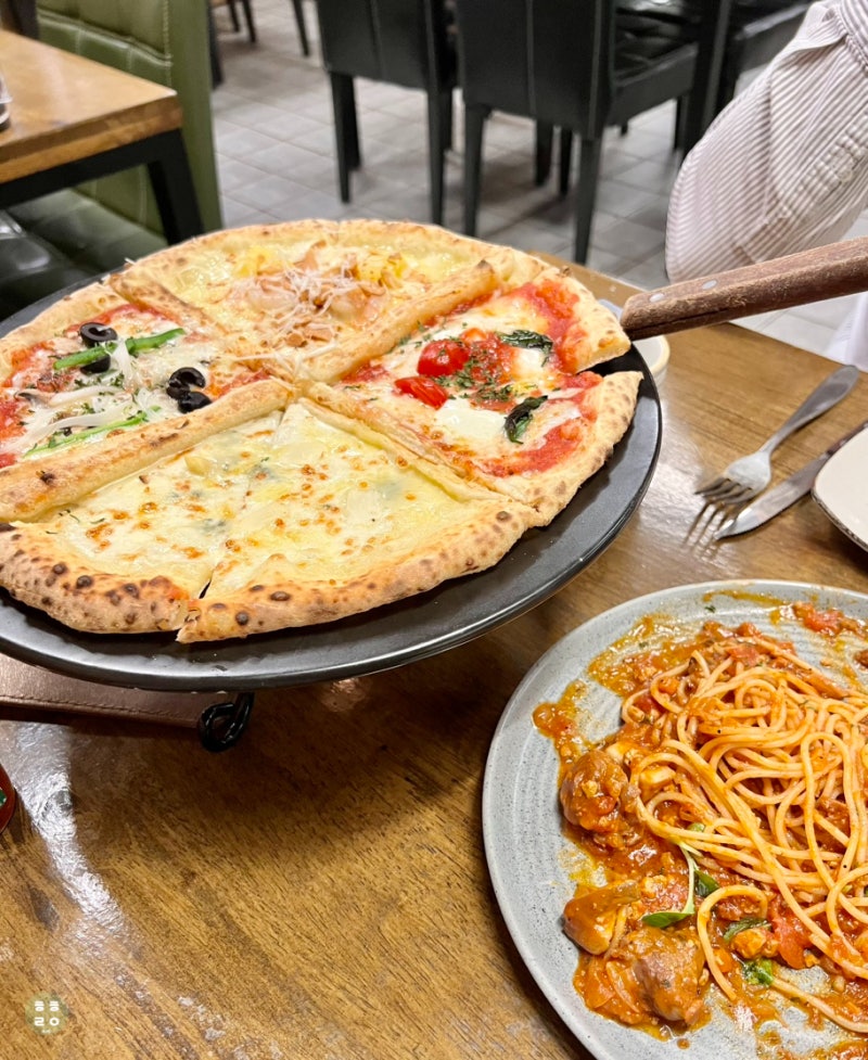 반여동 맛집 쫄깃한 화덕피자와 파스타가 있는 피자굽는 나무꾼 네이버 블로그