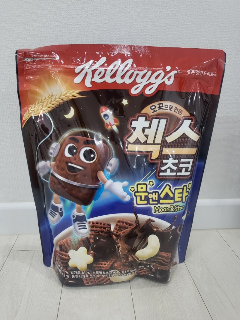 켈로그 신메뉴 우주에서 건너와 첵스초코에 빠진 문앤스타 맛 칼로리 가격정보 네이버 블로그