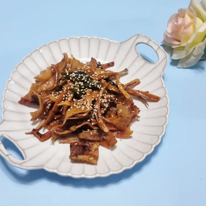 마른오징어 부드럽게 건조오징어 조림 맥주안주 요리 네이버 블로그