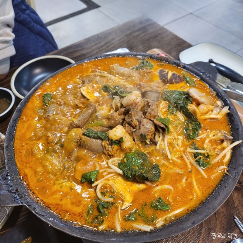 연산동 순대전골 맛집 정성순대 네이버 블로그