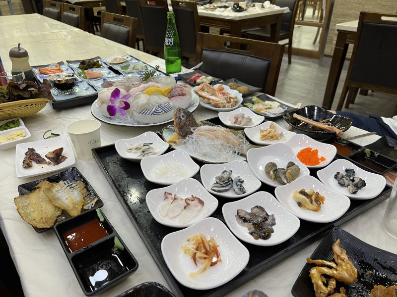 220903 양양 기사문해변 맛집 삼팔횟집 엄청난 양의 스끼다시와 싱싱한 활어회 네이버 블로그
