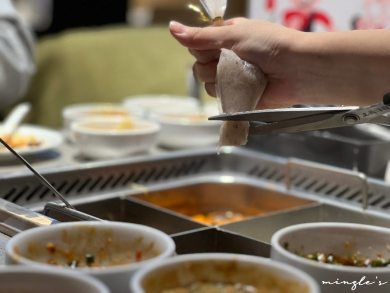 건대입구역 맛집 하이디라오 건대 훠궈주문 가격 소스 팁 네이버 블로그