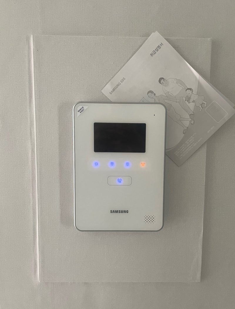 구로구 신도림동 신도림현대아파트 삼성 비디오폰 SHT-3625AMW 설치 후기 : 네이버 블로그