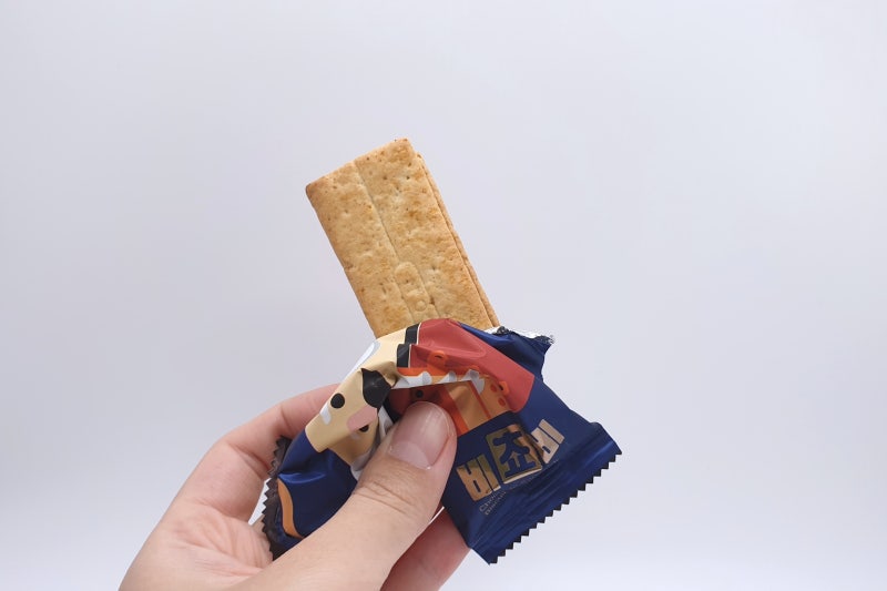 오리온 비쵸비 내돈내산 후기 신상 초코 과자 네이버 블로그
