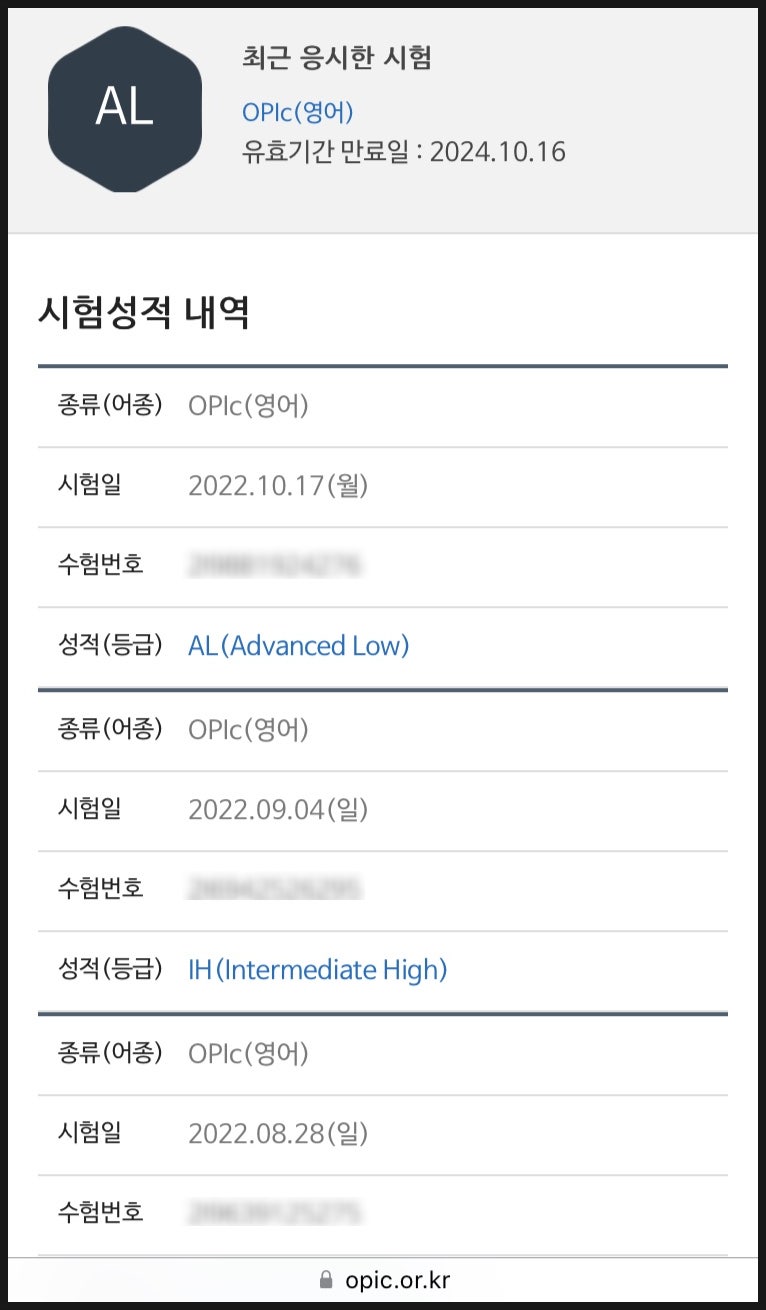 [OPIc 후기] 오픽보물창고 책 활용해서 단기간에 AL 등급 받았어요! : 네이버 블로그