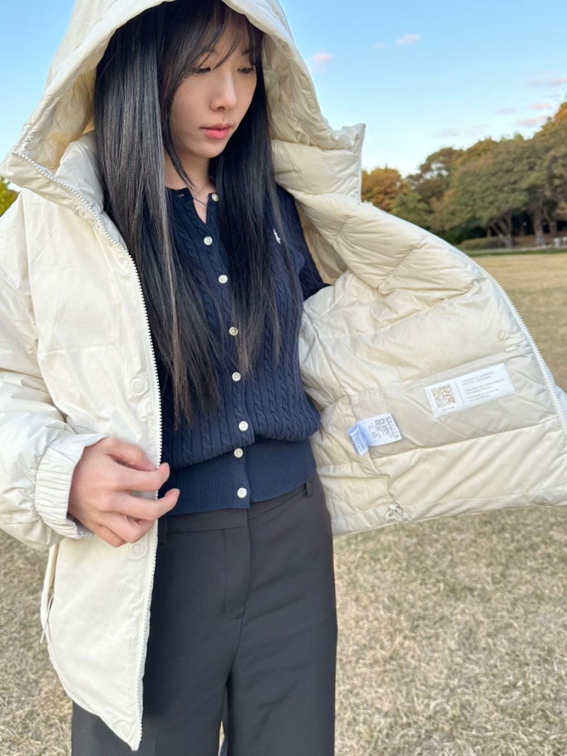 K2 케이투 씬에어 후디 여성 숏패딩 가벼워 초겨울에 추천하고파 네이버 블로그