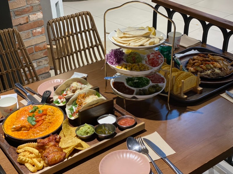 의왕 타임빌라스 타코 맛집 이터스 타코 플래터 네이버 블로그