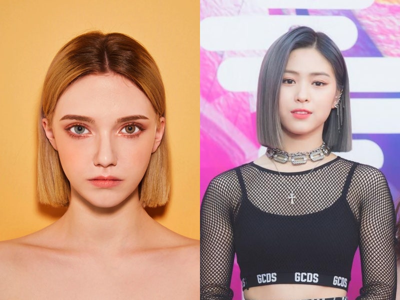 단발 슬릭컷 & 슬릭펌 & 매직 차이점! 곱슬머리 매직으로 가능할까? : 네이버 블로그