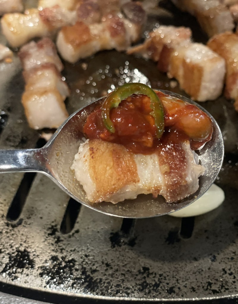 완정역 연탄불에 굽는 삼겹살 찐맛집 마전동연탄집 네이버 블로그