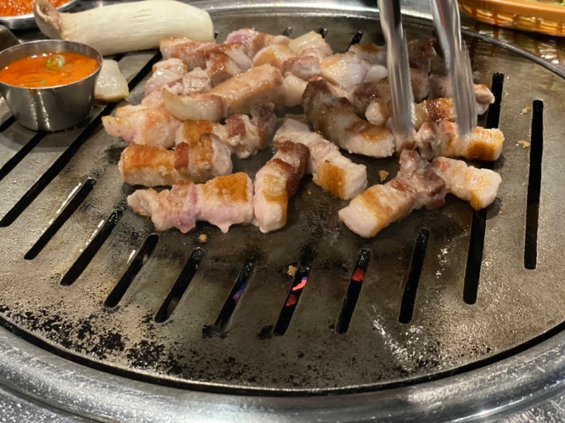 완정역 연탄불에 굽는 삼겹살 찐맛집 마전동연탄집 네이버 블로그