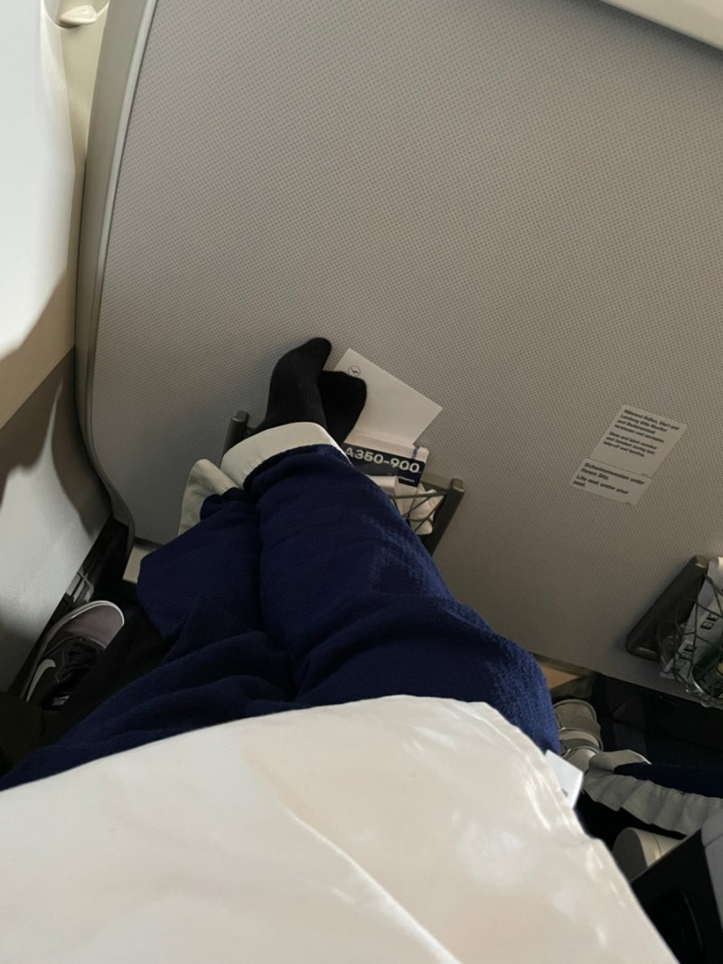 루프트한자 프리미엄 이코노미 좌석 리뷰독일 입국 상황 이코노미 레그레이룸 네이버 블로그