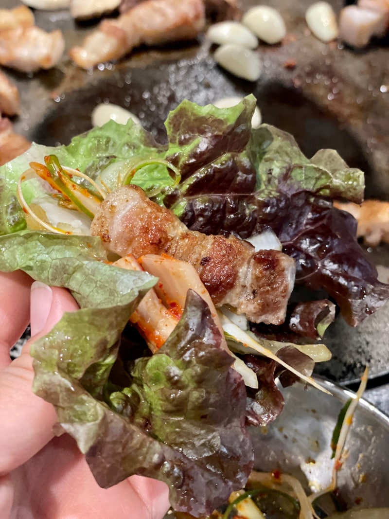 완정역 연탄불에 굽는 삼겹살 찐맛집 마전동연탄집 네이버 블로그