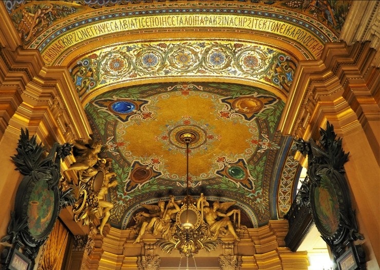 아방 푸아이에(The Avant-Foyer), The Palais Garnier, Paris : 네이버 블로그