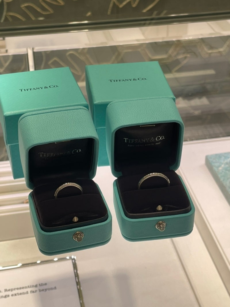 W 01 웨딩밴드 티파니앤코 밀그레인 3mm 네이버 블로그