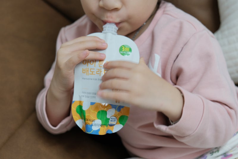 하루틴 아이튼튼 아기배도라지즙 환절기에 챙기는 아이간식 네이버 블로그