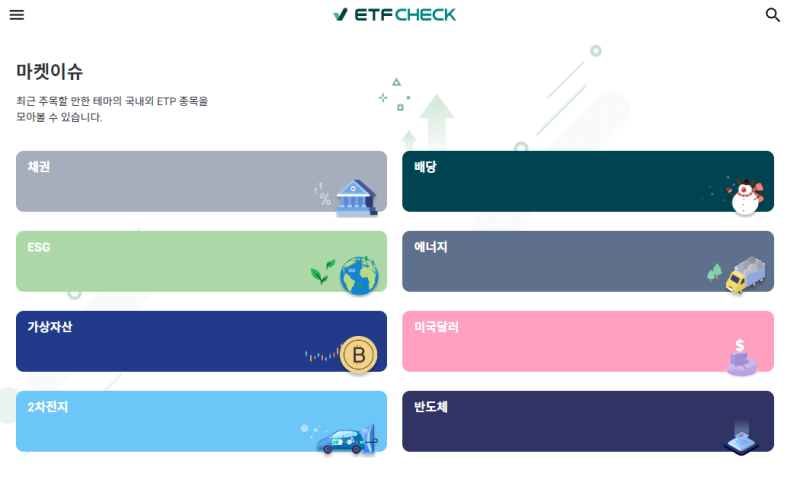 국내외 ETF를 정보를 한 번에?! ETF CHECK 소개 : 네이버 블로그