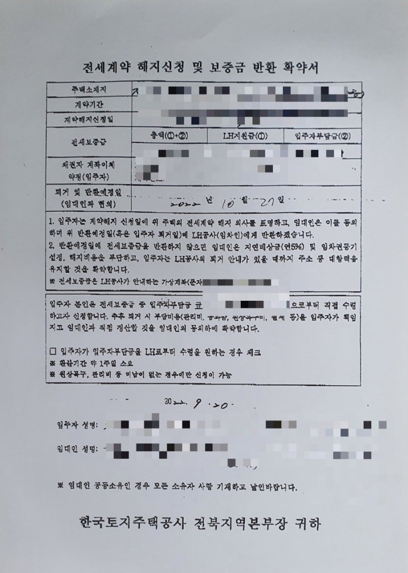 Lh 전세임대 임대차계약종료시만기 주의사항 And 세부 특징장단점 푸른나이 경험 네이버 블로그