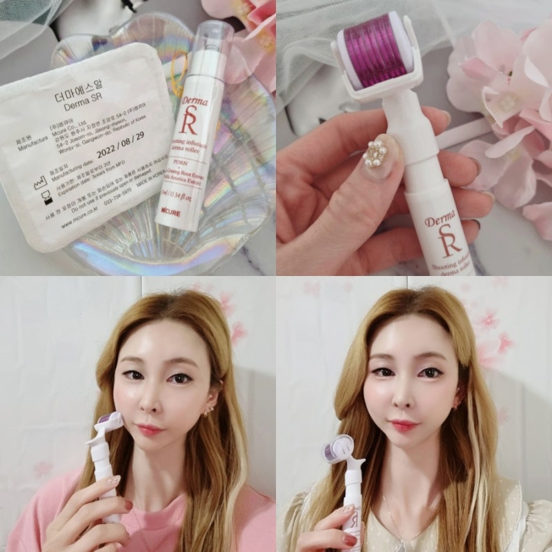 피부좋아지는습관 Mts홈케어 Pdrn앰플 롤러 로 모공축소 탄력 피부홈케어해요 네이버 블로그