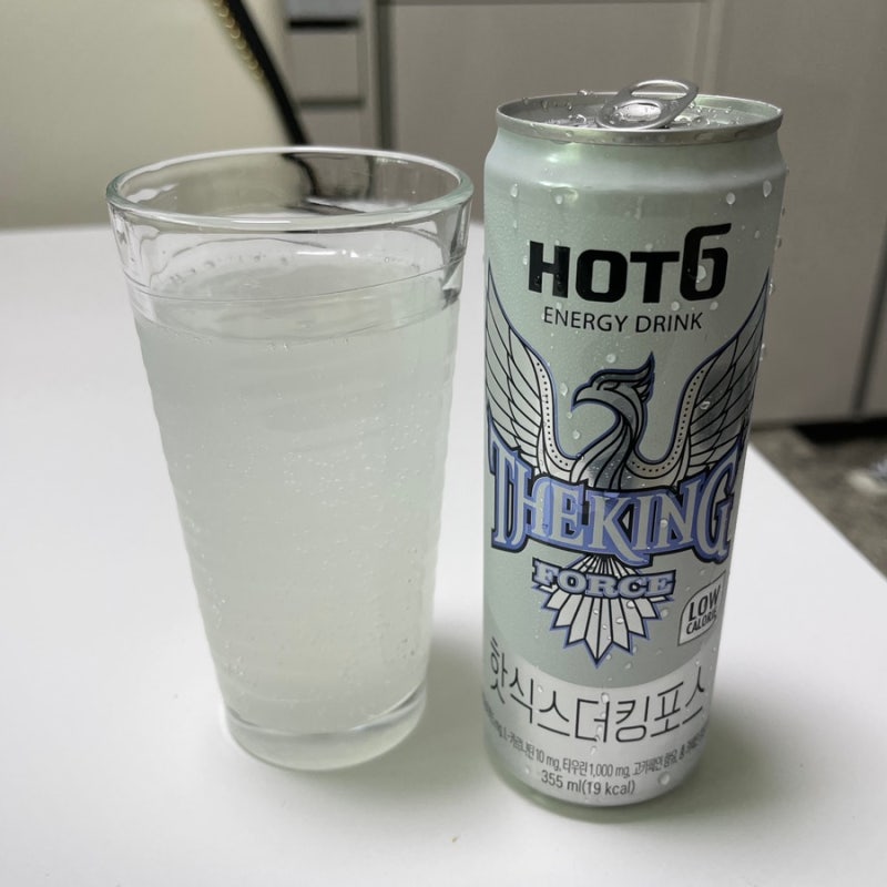 음료 핫식스 Hot6 더킹 포스 러쉬 제로 3가지맛 내돈내산 리뷰 칼로리 낮아 부담이 적은 에너지음료 추천