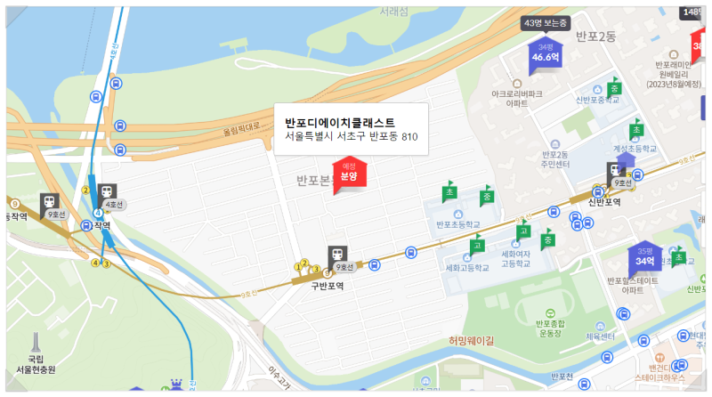 반포 디에이치클래스트 반포주공1단지124주구 재건축아파트 일반분양가는조경과 커뮤니티시설 단연최고 네이버 블로그
