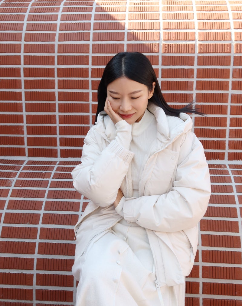 K2 케이투 씬에어 후디 수지 구스다운 포근하고 예뻐요 네이버 블로그