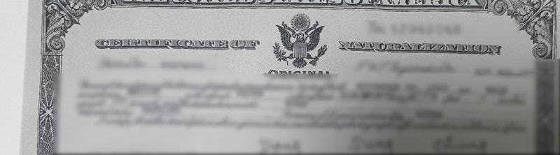 상속 관련하여 미국 Certificate Of Naturalizaion 귀화증명서 번역하다 네이버 블로그